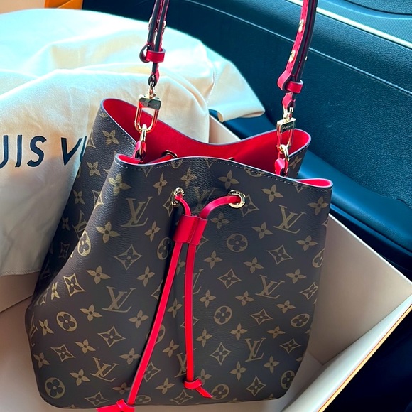 Louis Vuitton | Bags | Louis Vuitton Red Inside | Poshmark